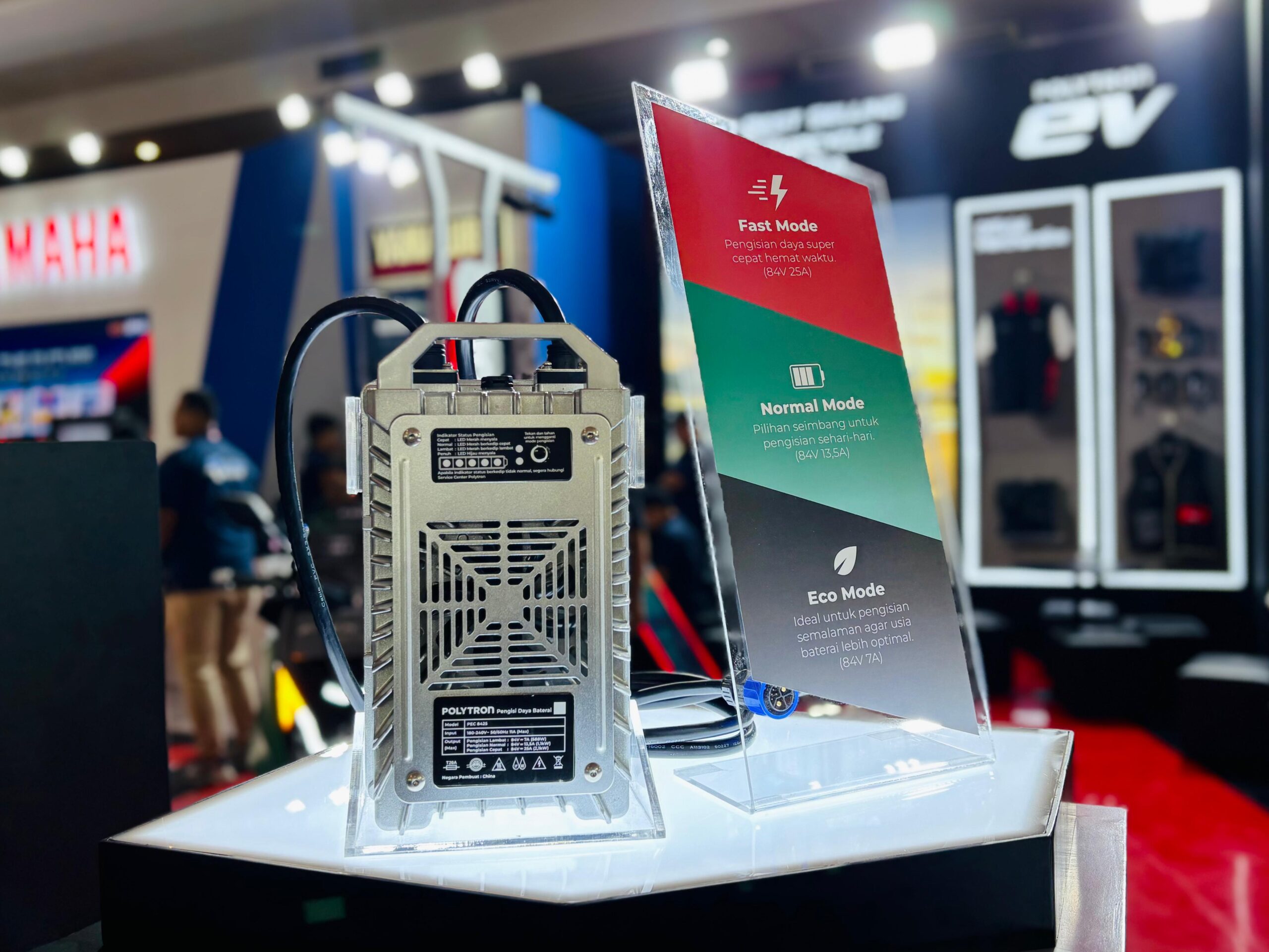 Polytron Debut Portable Fast Charger 25A di IIMS 2026